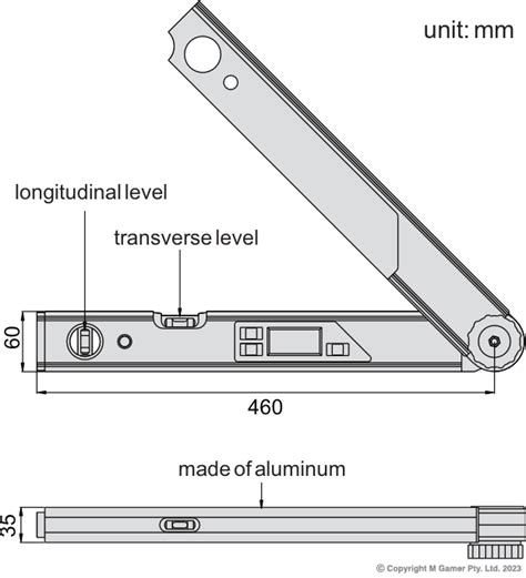Digital Protractor Accud New Zealand