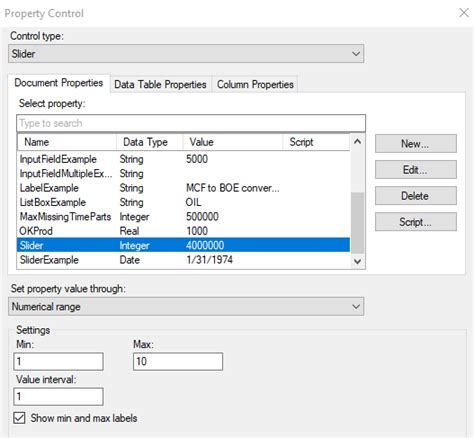 Using Slider Property Controls In Spotfire Text Areas The Analytics Corner