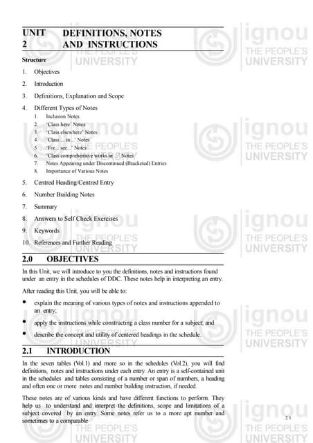 Class Defination And Its Scope In Library Pdf