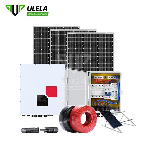 Ulela Max Solar System For Single Phase Suppliers Wholesale Grid Interactive Solar Pv System