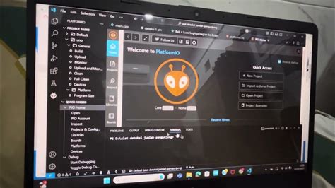 Cara Membuka File Arduino Di Vscode Yg Ada Extension Arduino Youtube