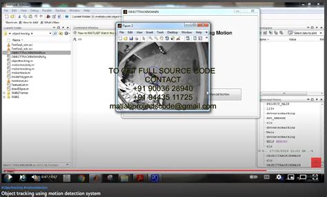 Object Tracking Using Motion Detection System
