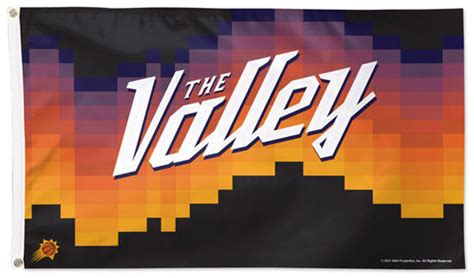Phoenix Suns The Valley Nba Basketball City Edition Official 3x5 D