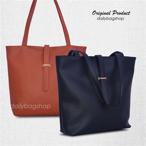 Jual Tas Wanita Remaja Ayaka Daily Woman Tote Bag Tas Tote Bahu Simpel Modis Untuk Jalan Santai