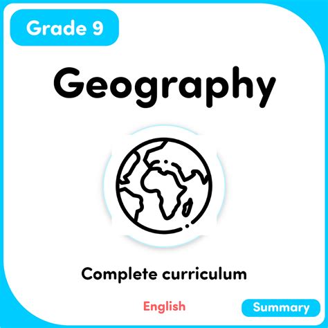 Gr 9 Geography English Testpapers