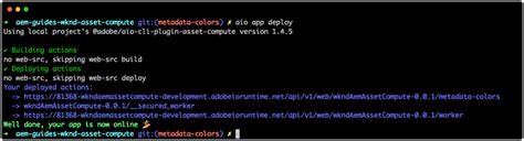 Develop An Asset Compute Metadata Worker Adobe Experience Manager