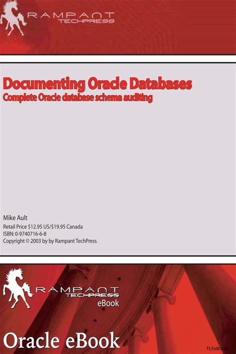 Pdf Documenting Oracle Databases Complete Oracle Database Schema