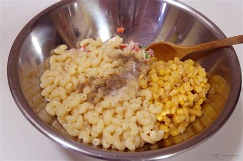 추억의 맛 마카로니 샐러드 만들기 마카로니콘샐러드