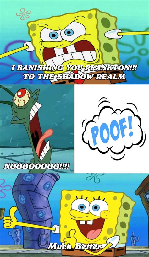 Spongebob Banished Plankton To The Shadow Realm By Goodasio2 On Deviantart