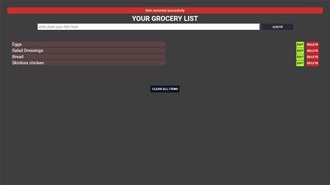 GitHub MondalCodeHub MyGrocery Reactjs A Simple Grocery List Web App In Which The User Can