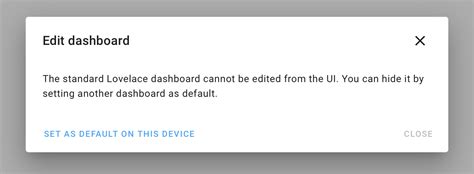 The Original Lovelace Dashboard Named As `default` Or `overview