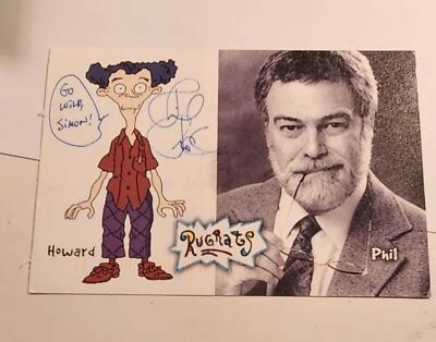 Phil Proctor Autographed Postcard The Voice Of Rugrats Ebay