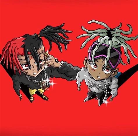 X And Trippie Drawing Not Mine Rxxxtentacion