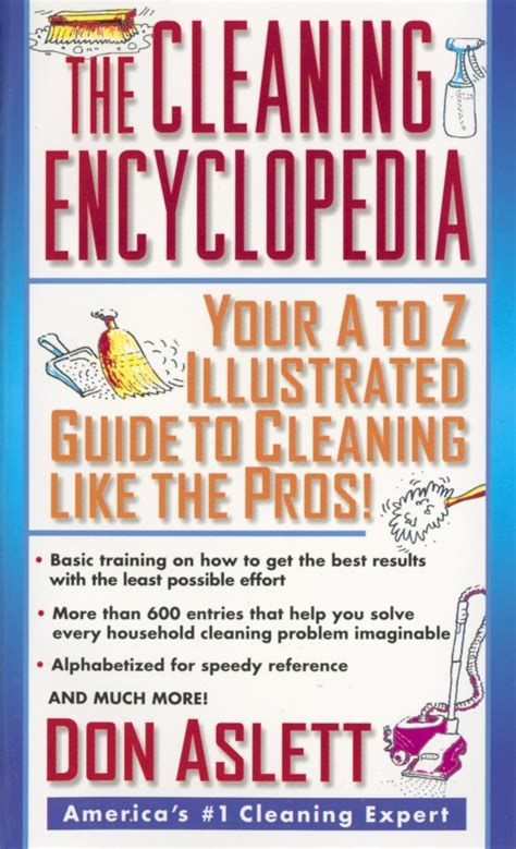 The Cleaning Encyclopedia By Don Aslett Penguin Books Australia