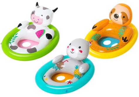 Круг с трусами Животные, 81х56см, 3 вида, 1-3года, BestWay, уп.24 ...