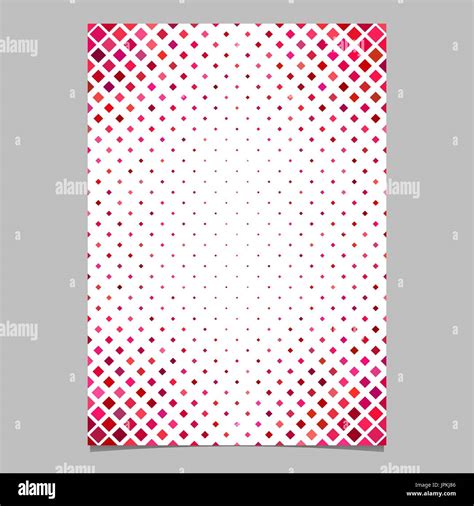 Color Diagonal Square Pattern Brochure Background Template Vector Graphic Design From Squares