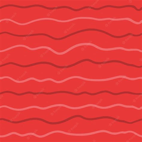 Premium Vector Vector Line Wave Seamless Pattern