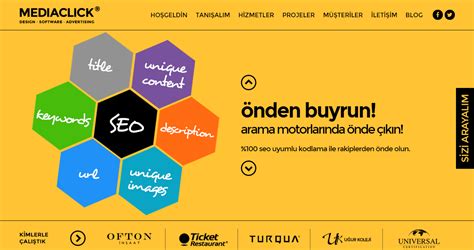 MediaClick Website CSS Nectar Web Design Awards CSS Gallery