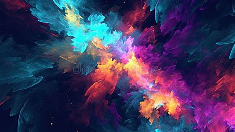 Colorful Abstract Background With Light And Color Effects Dreamlike