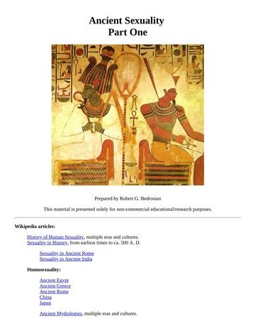 Ancient Sexuality 01 Multiple Authors Free Download Borrow And Streaming Internet Archive