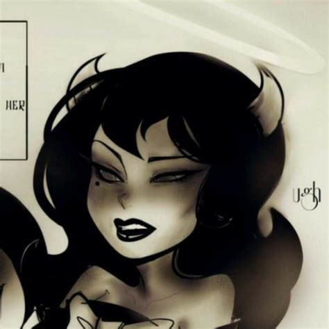 🌼 ･･ Bendyandalice Matching 12 Bendy Y La Máquina De Tinta Arte De Lienzo Pequeño Dibujos