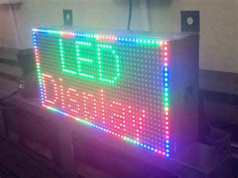 Full Color Led Scrolling Display Board Rgb With Wifi