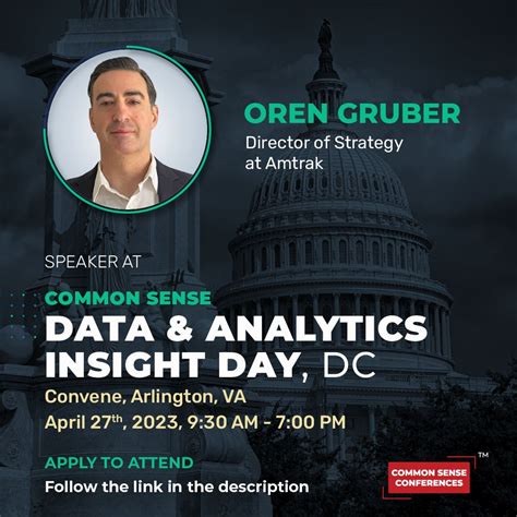 Common Sense Conferences On Linkedin Data Tech Guide Challenges Daas Analytics Ai Ml