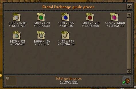 Loot From 78 99 Thieving At Rich Chests Dorgesh Kaan R Ironscape