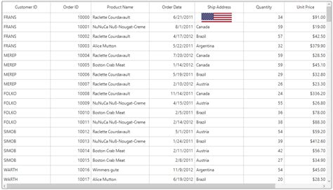 Conditional Styling In Winforms Datagrid Control Syncfusion
