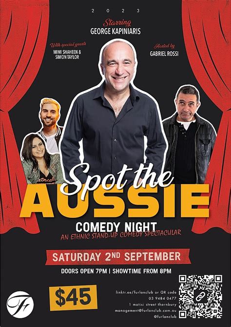 Spot The Aussie Comedy Night