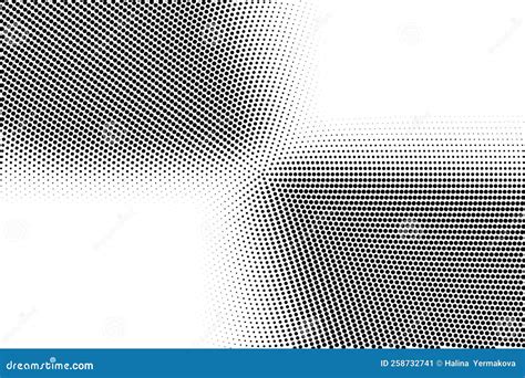 Halftone Monochrome Pattern With Dots Minimalism Vector Background For Posters Websites
