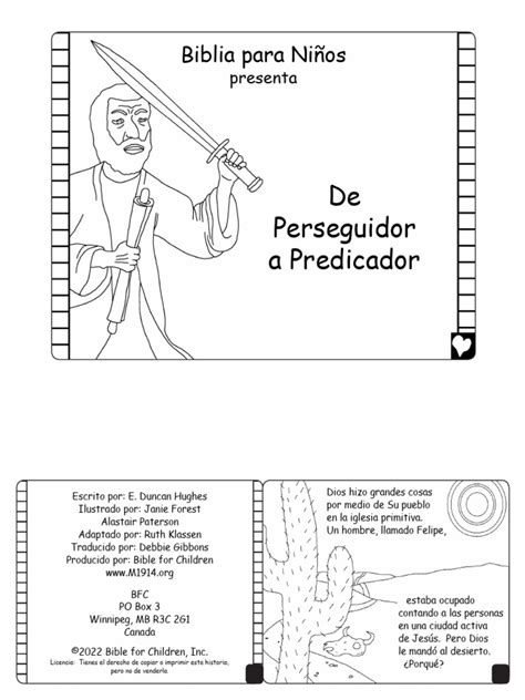 58 From Persecutor To Preacher Spanish Cb6 Pdf Pablo El Apóstol