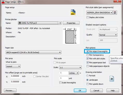 Solved Cant Plot To Pdf Or Printer Lines With Lineweight