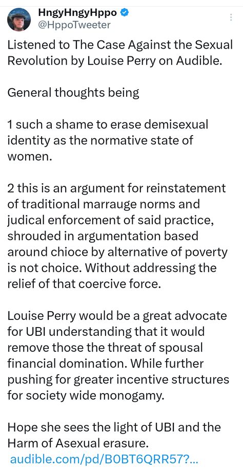 Sexual Revolution Book And Demisexual Erasure R Asexuality