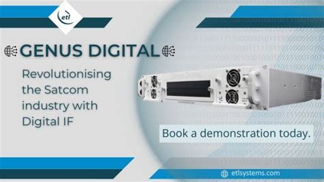 Etlsystems Digitalif Genusdigital Satcom Etl Systems
