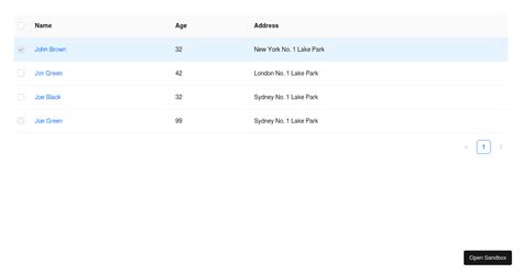 Selection Antd585 Forked Codesandbox