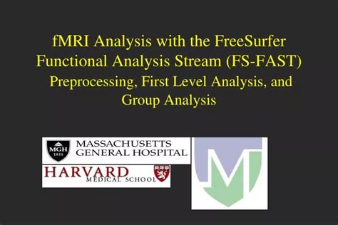 PPT FMRI Analysis With The FreeSurfer Functional Analysis Stream FS FAST Preprocessing