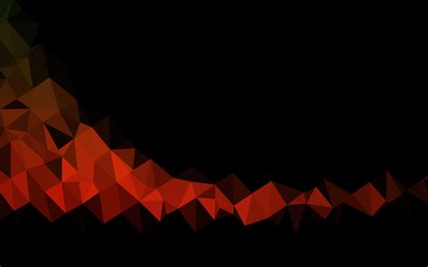 Dark Green Red Vector Abstract Polygonal Layout 26778941 Vector Art At Vecteezy