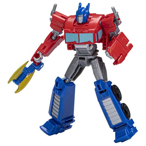 Transformers Toys Earthspark Warrior Class Optimus Prime Action Figure