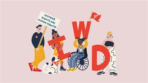 Womens Power Means World Progress International Womens Day