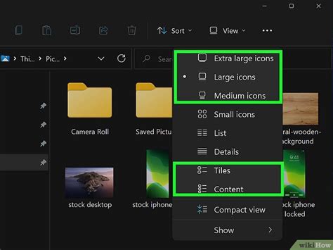 how to enable image preview in folders windows 10 11