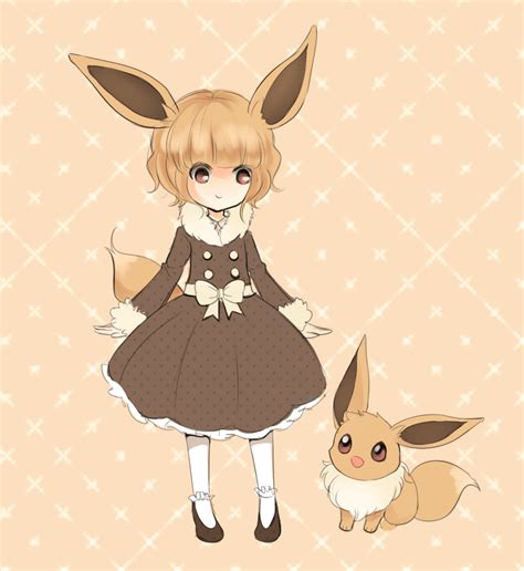 Fluffy Eevee Girl [artist Oc Pokemon] R Touchfluffytail
