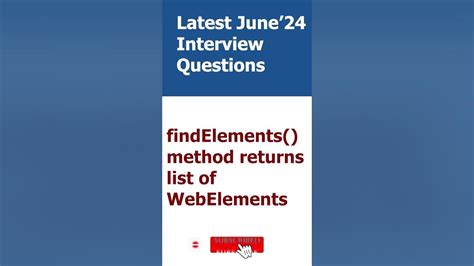 Difference Between Findelement And Findelementsfastqaautomation Testing Interview
