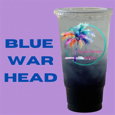 Blue War Head Tropical Paradise