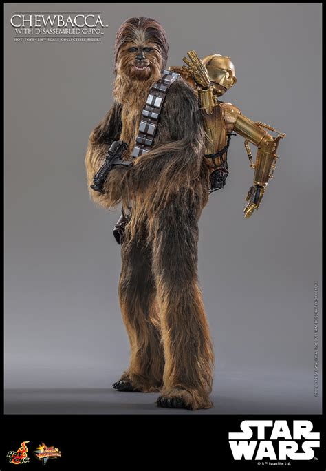 Chewbacca With Disassembled C 3po Sixth Scale Figure Alter Ego Comics