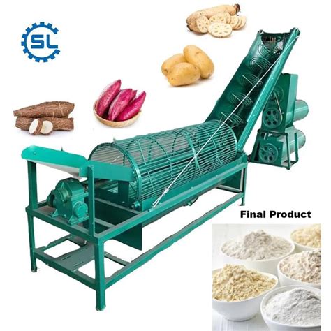 Manioc Cassava Flour Grinding Milling Machine Sweet Potato Starch