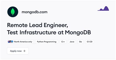 Himalayas On Linkedin Remote Lead Engineer Test Infrastructure Job At Mongodb