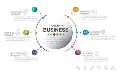 옵션과 다채로운 아이콘인 인포그래픽 템플릿입니다 벡터 스톡 일러스트레이션 인포그래픽 서클 5번 차트 3차원 형태에 대한 스톡 벡터 아트 및 기타 이미지 Istock