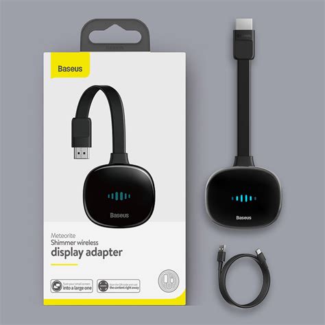Wi Fi To Hdmi Baseus Meteorite Shimmer Wireless Display Adapter