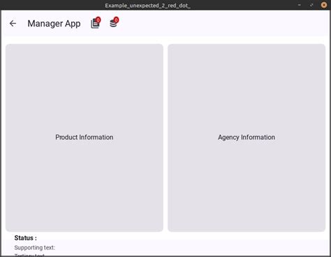 Python Why Do I Have 2 Red Dots On My Kivymd200 Screen I Am Using